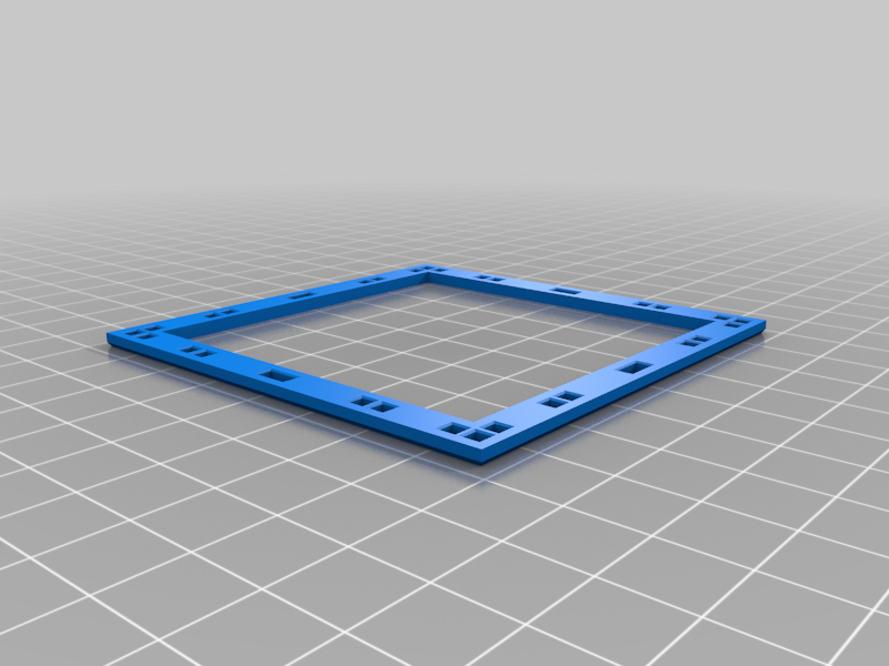 🎲 3" cube Sci-fi modular terrain 12 - bases・Free 3D File for ・Cults